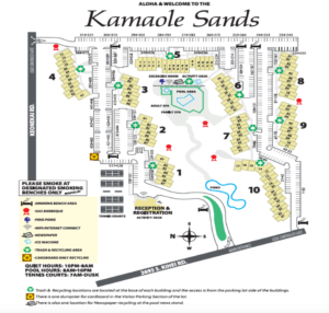 Kamaole Sands Map - Kamaole Sands Rent By Owner